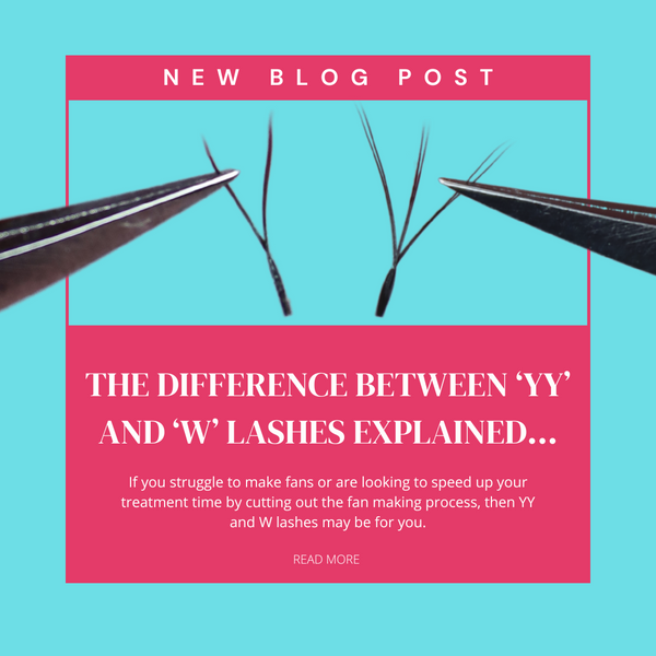 The difference between YY lashes and W lashes explained… - Pinkfishes
