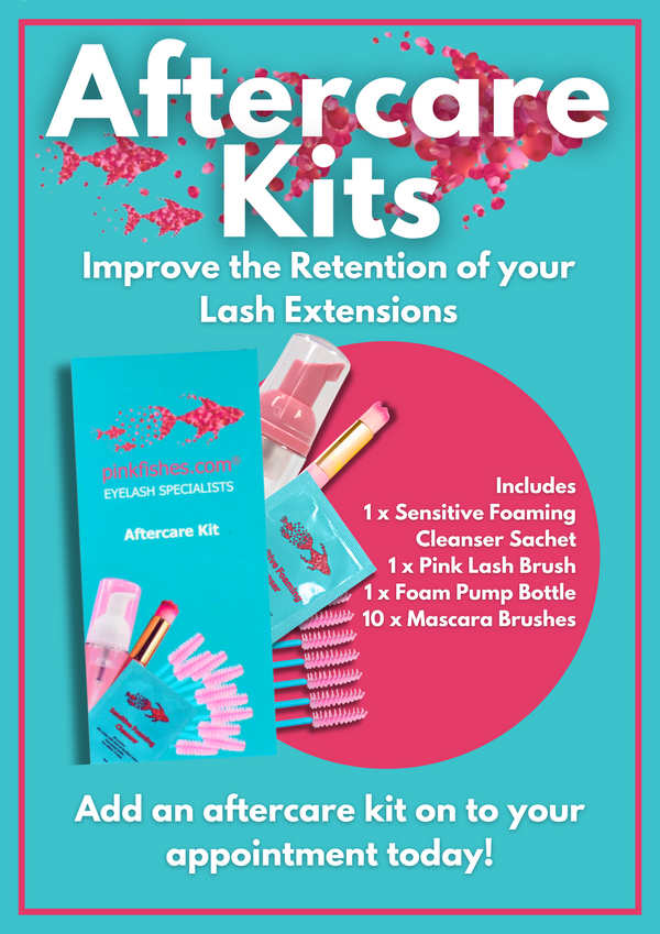 FREE Aftercare Kit Retail Poster - Pinkfishes